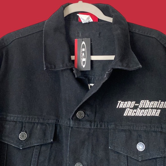 ID Wear | Jackets & Coats | Id Wear Nwt Black Denim Transsiberian ...